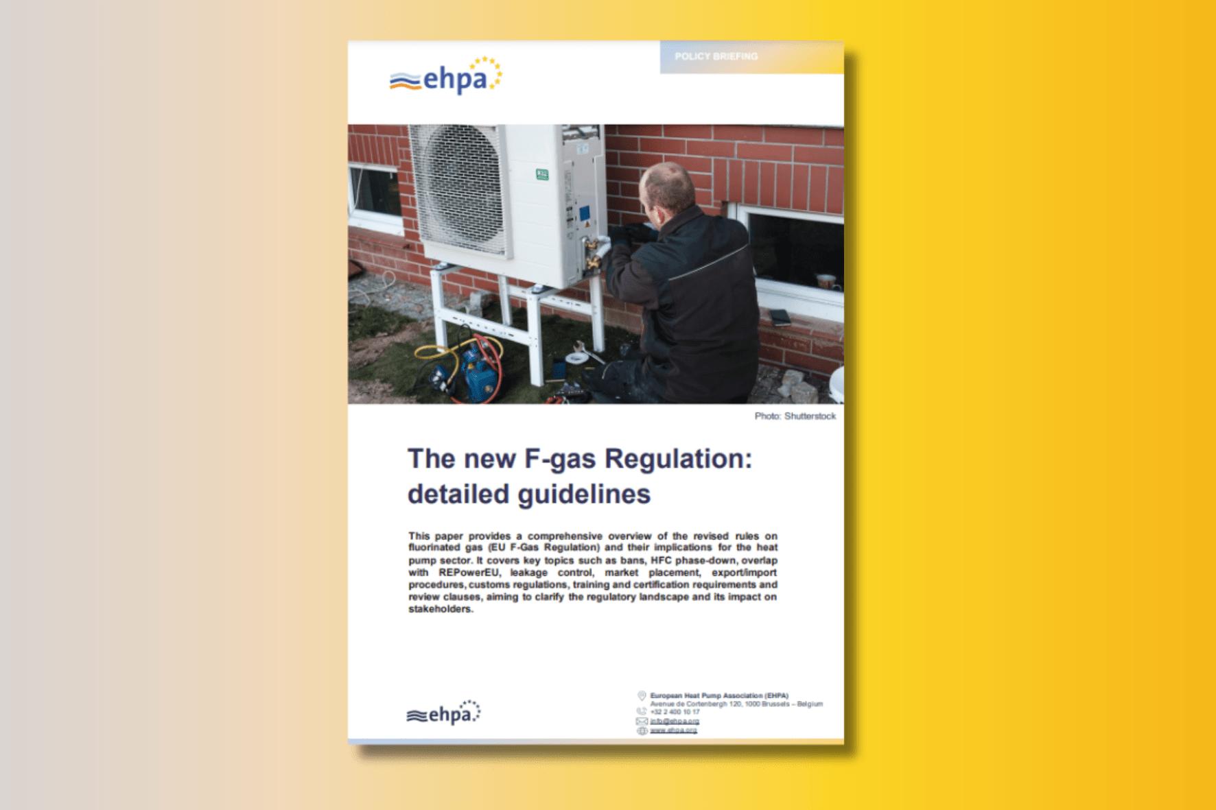 The EU's revised F-Gas rules: guidelines for the heat pump sector ...