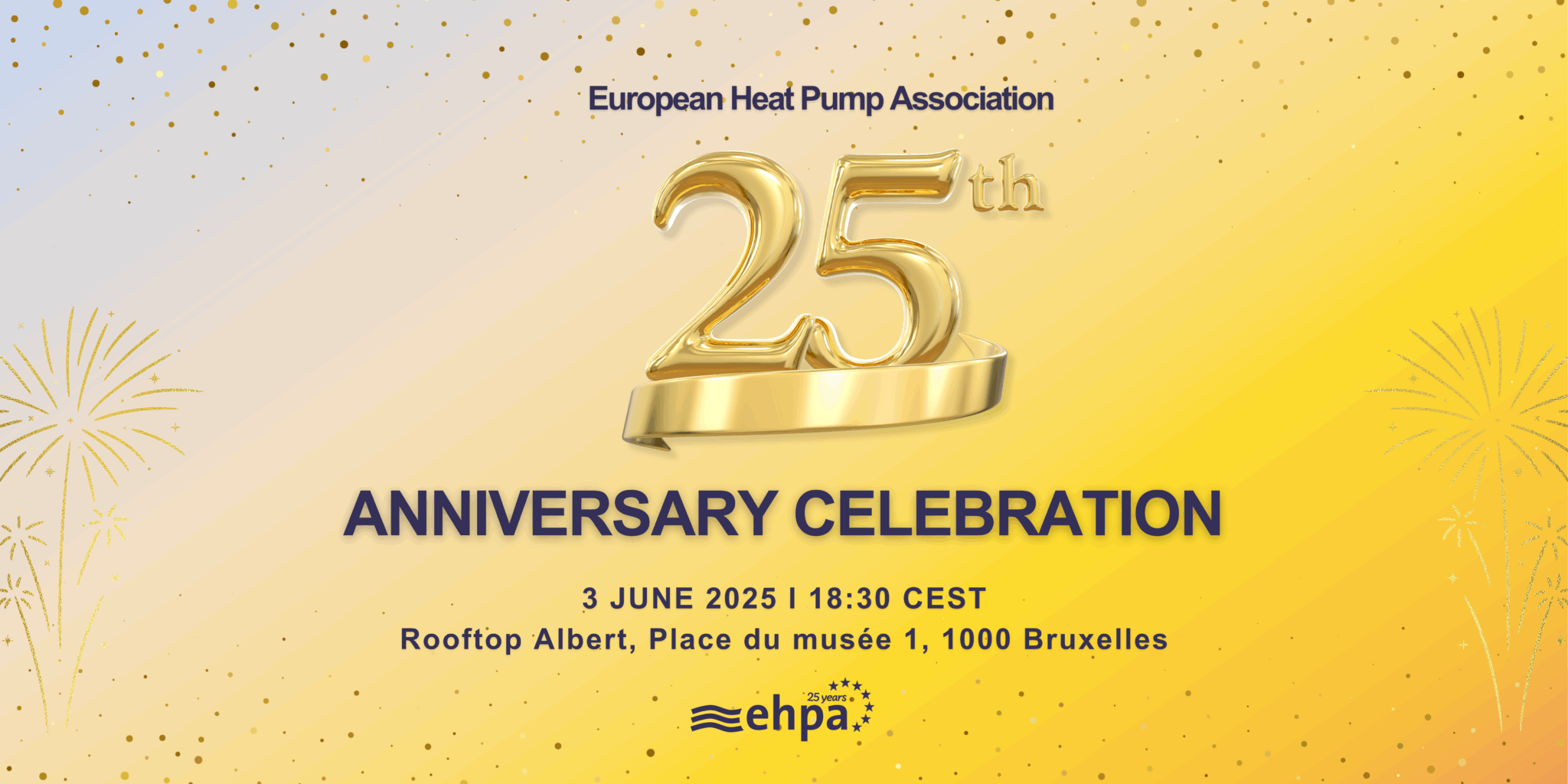 EHPA 25th Anniversary Celebration - European Heat Pump Association